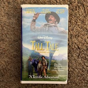 Disney | Other | Vintage Walt Disney Vhs Tape Movie Tall Tale Starring ...